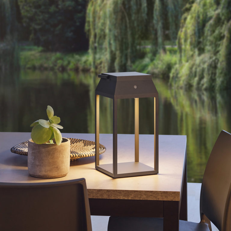Laterne Outdoor Emily, modern und kabellos - Moree.de